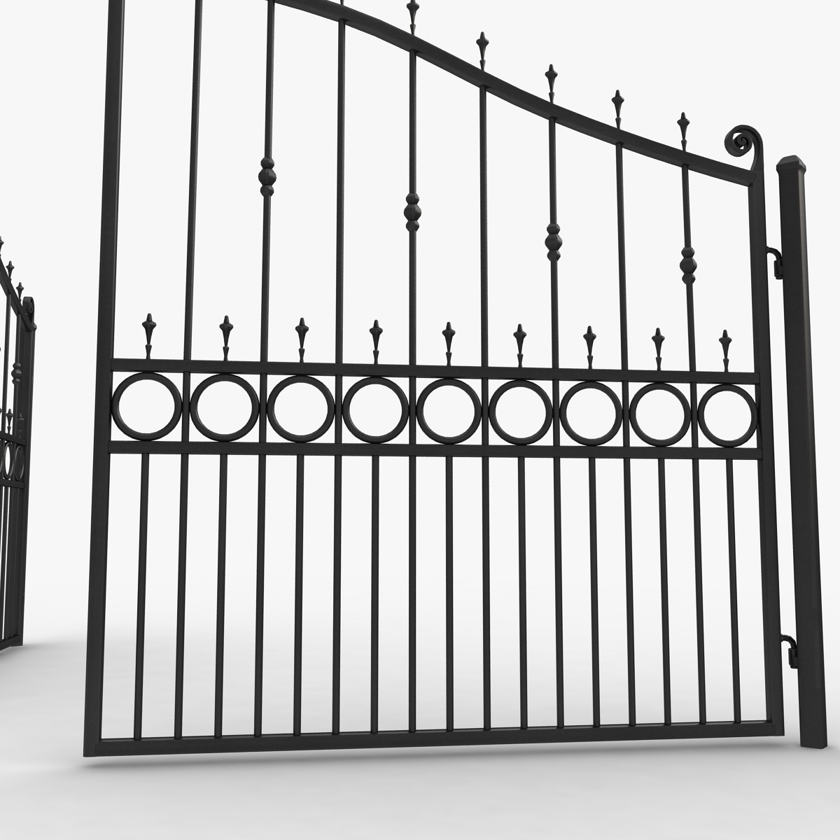Gates animation model - TurboSquid 1232162