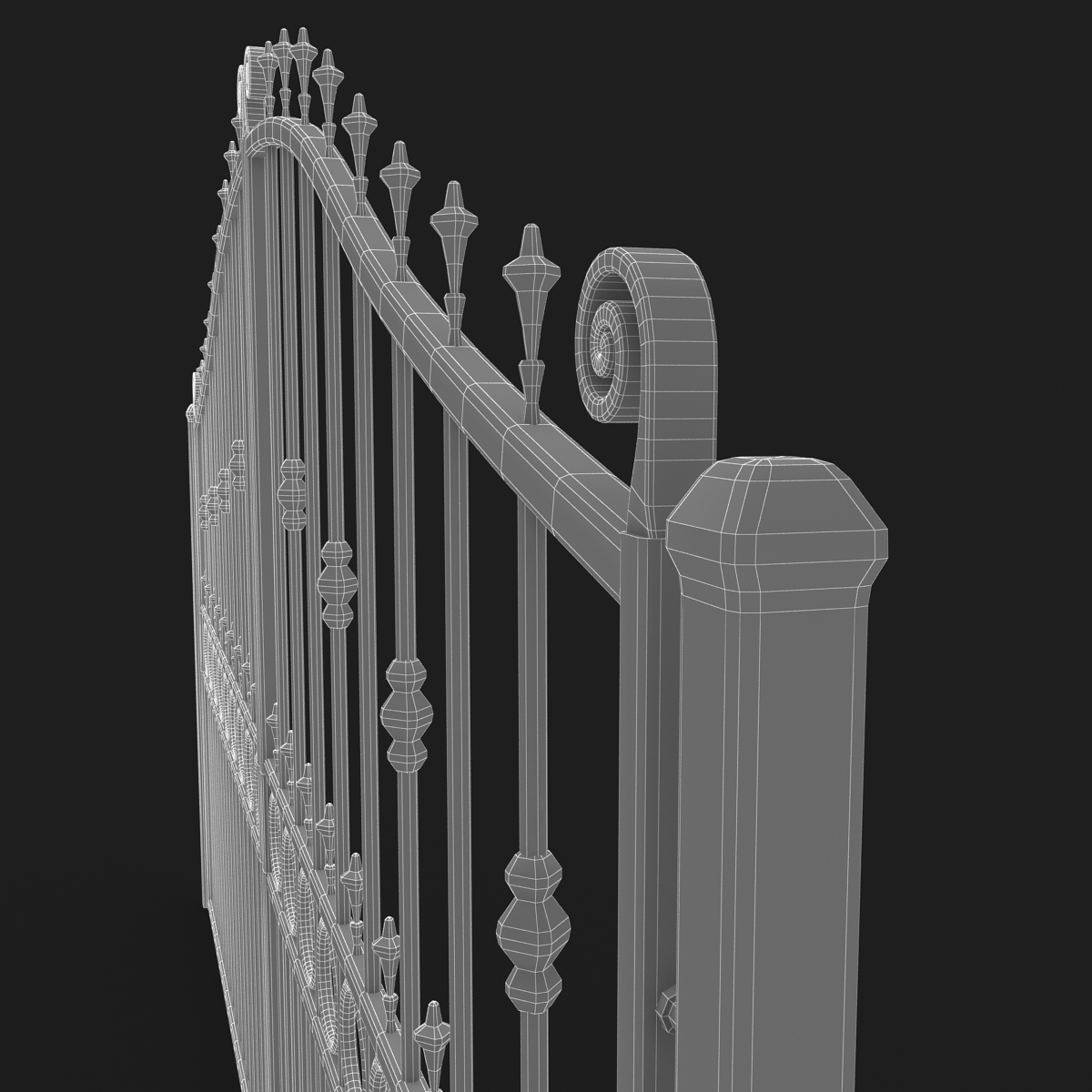 Gates animation model - TurboSquid 1232162