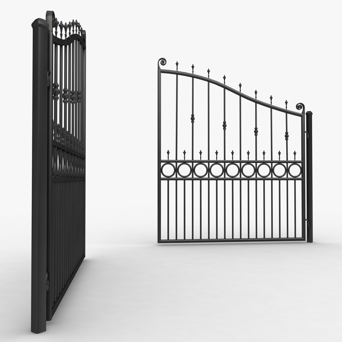 Gates animation model - TurboSquid 1232162