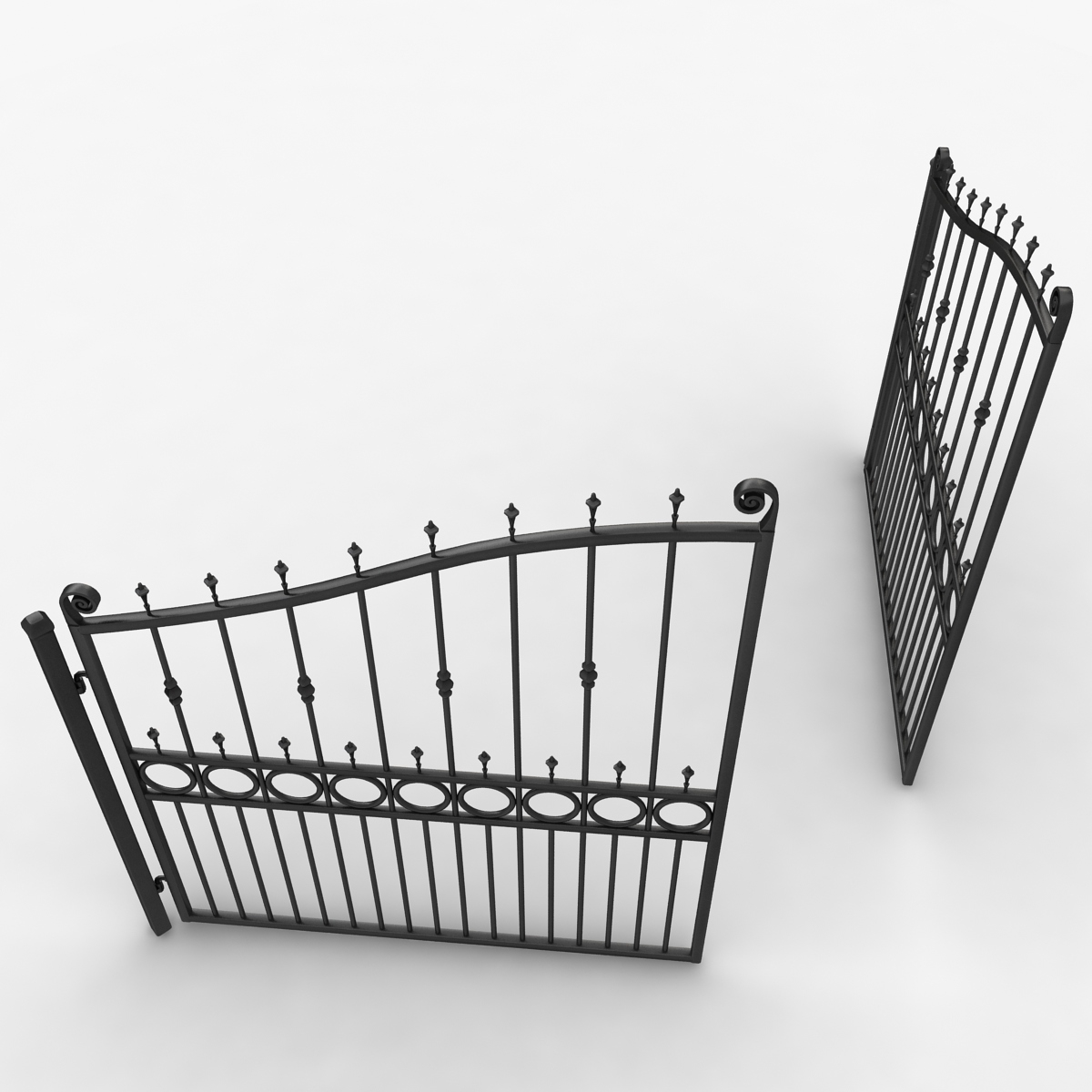 Gates animation model - TurboSquid 1232162