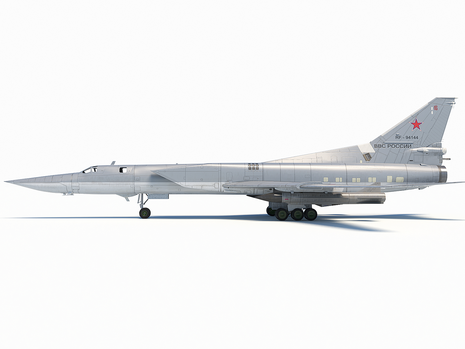 Tupolev tu 22 model - TurboSquid 1232172