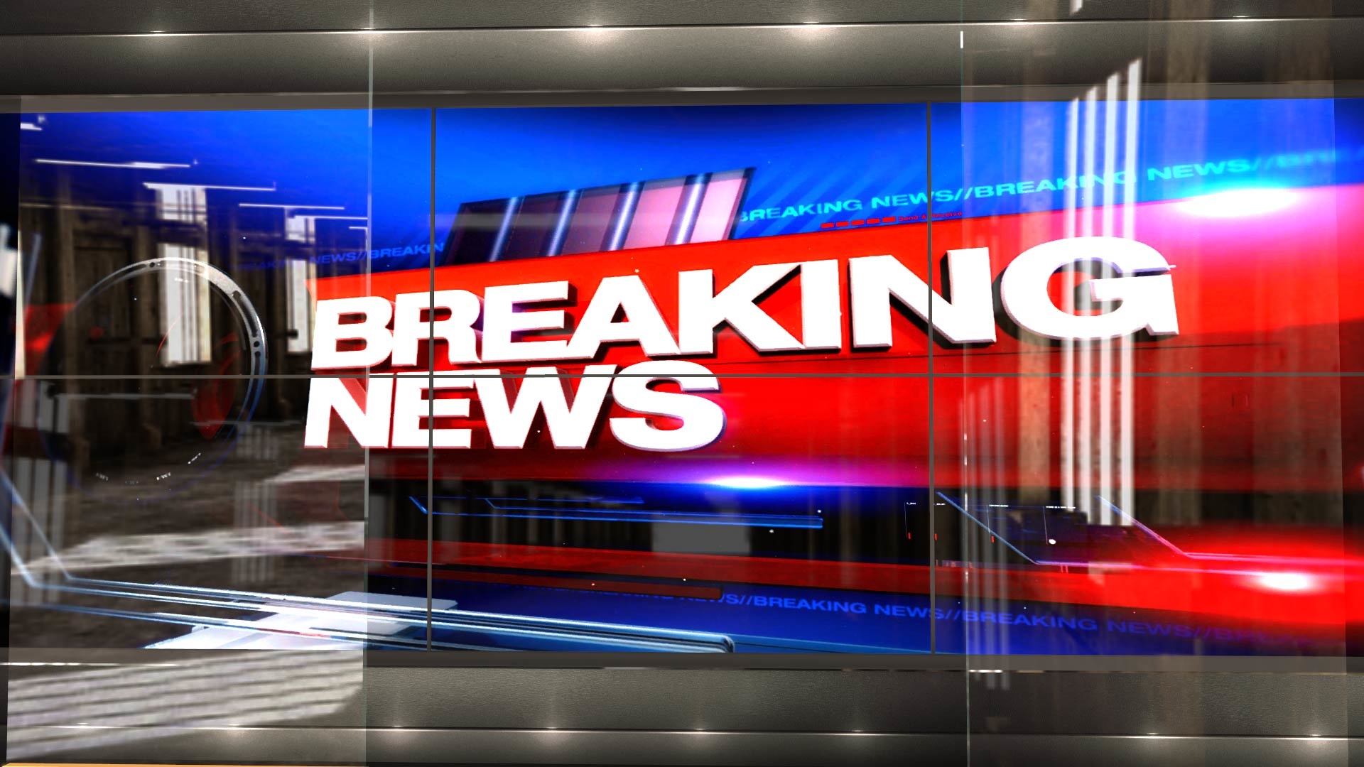 News studio 3D model - TurboSquid 1232270