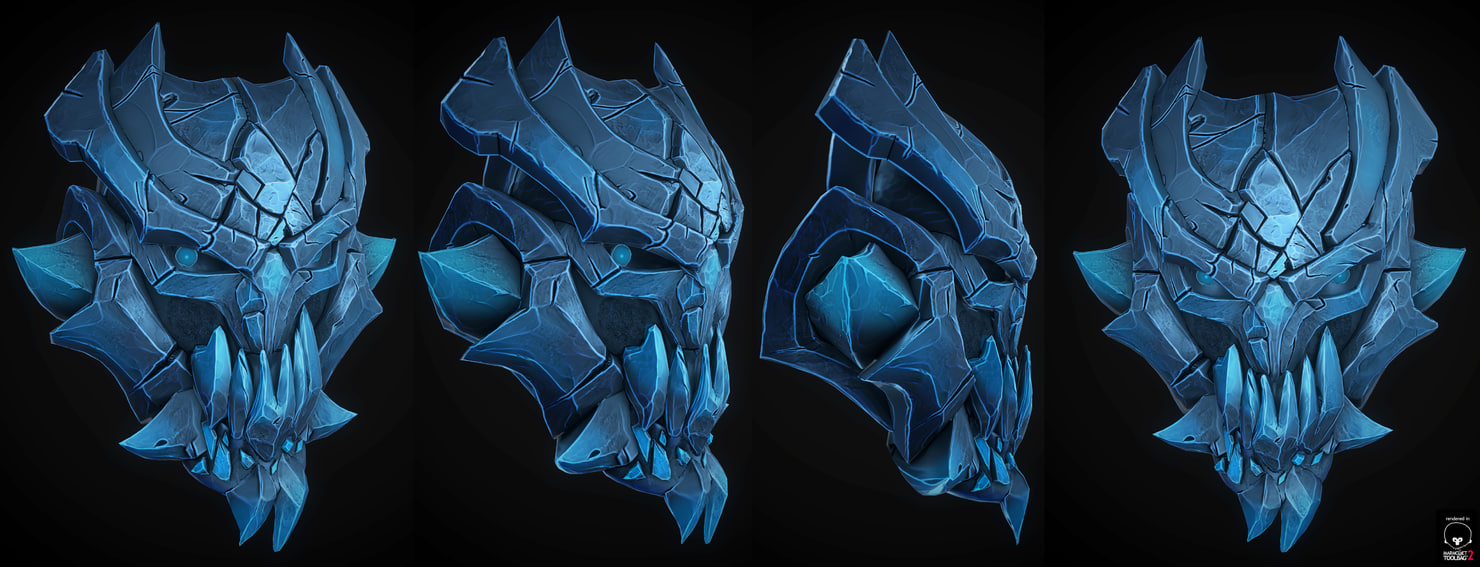 3D model skull stylized - TurboSquid 1232372