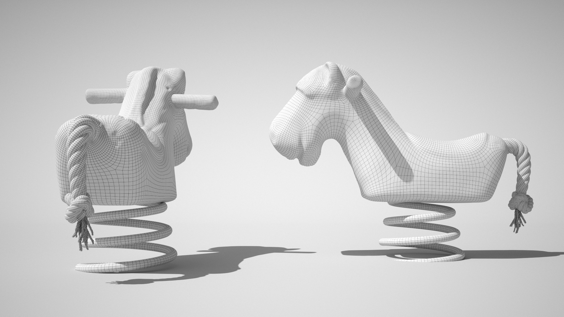 Free spring swing horse 3D model - TurboSquid 1232509