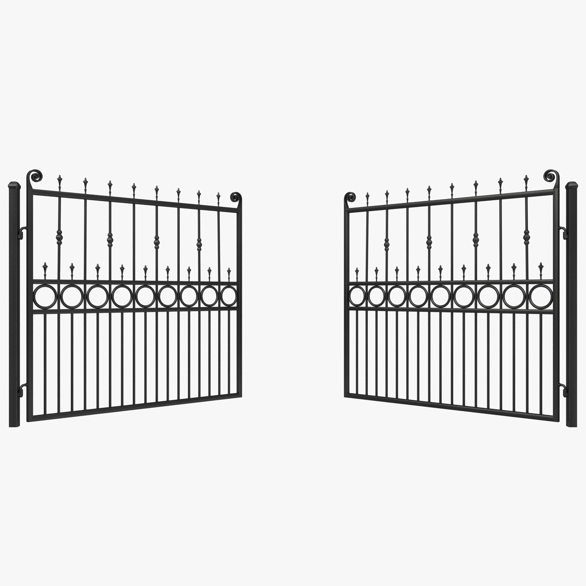3D gates 2 animation model - TurboSquid 1232528