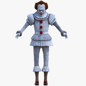 3D Pennywise Models | TurboSquid