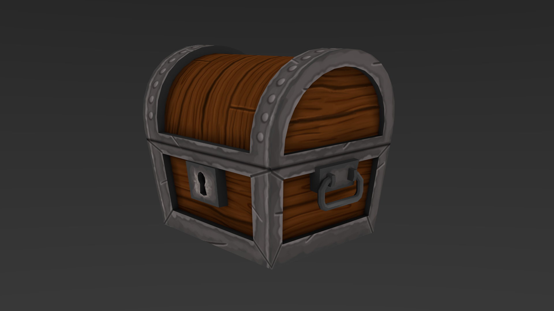 Cartoon chest 3D - TurboSquid 1232572