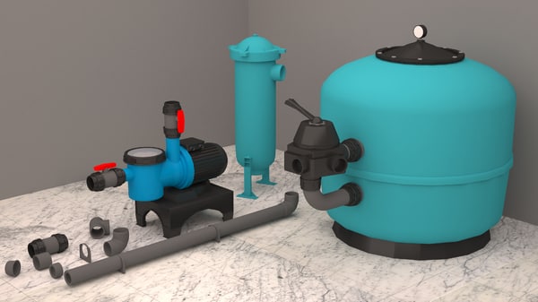 Water Filter 3D Models for Download | TurboSquid
