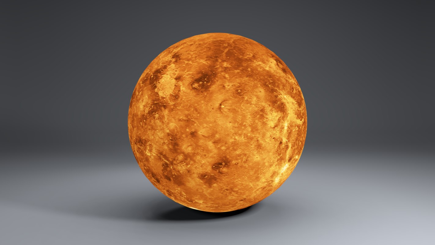 Planet Venus 3d Models For Download Turbosquid