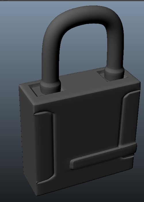3D lock model - TurboSquid 1232739