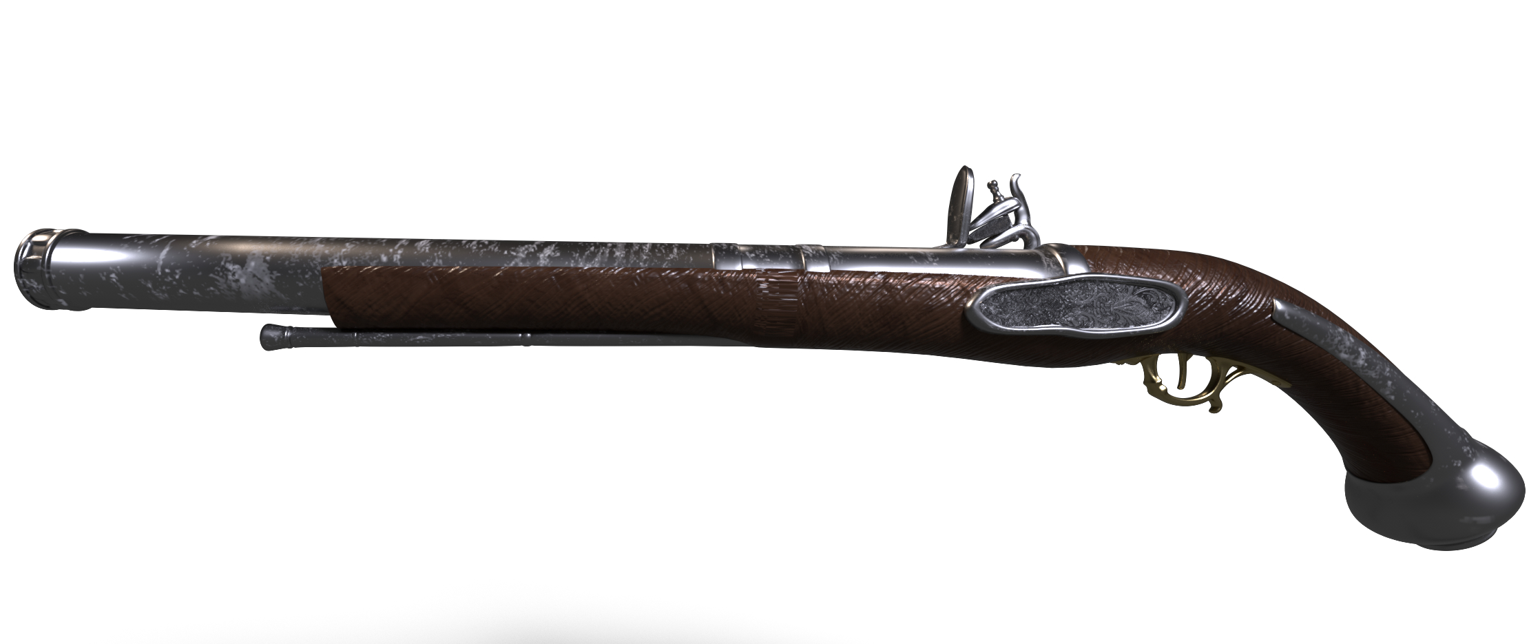 3D model musket - TurboSquid 1232820