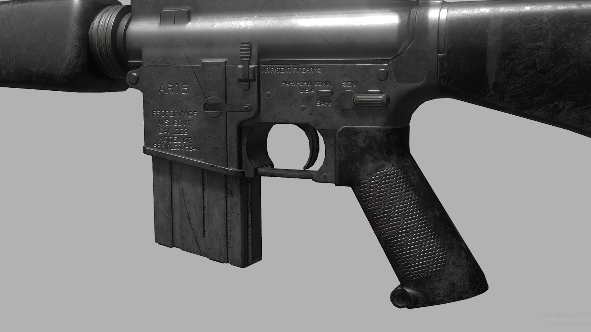 3D model colt armalite ar-15 602 - TurboSquid 1232955