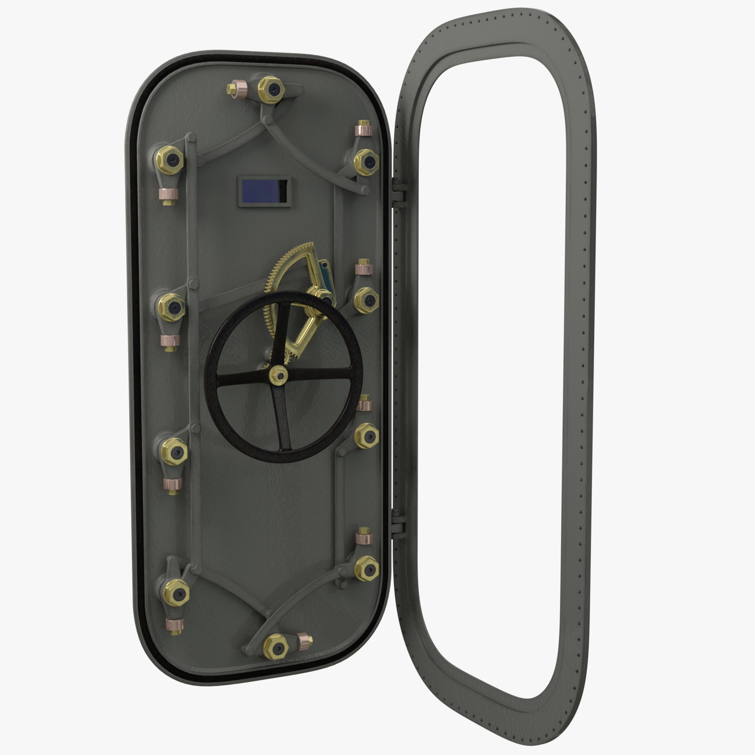 3D hatch door model - TurboSquid 1232978