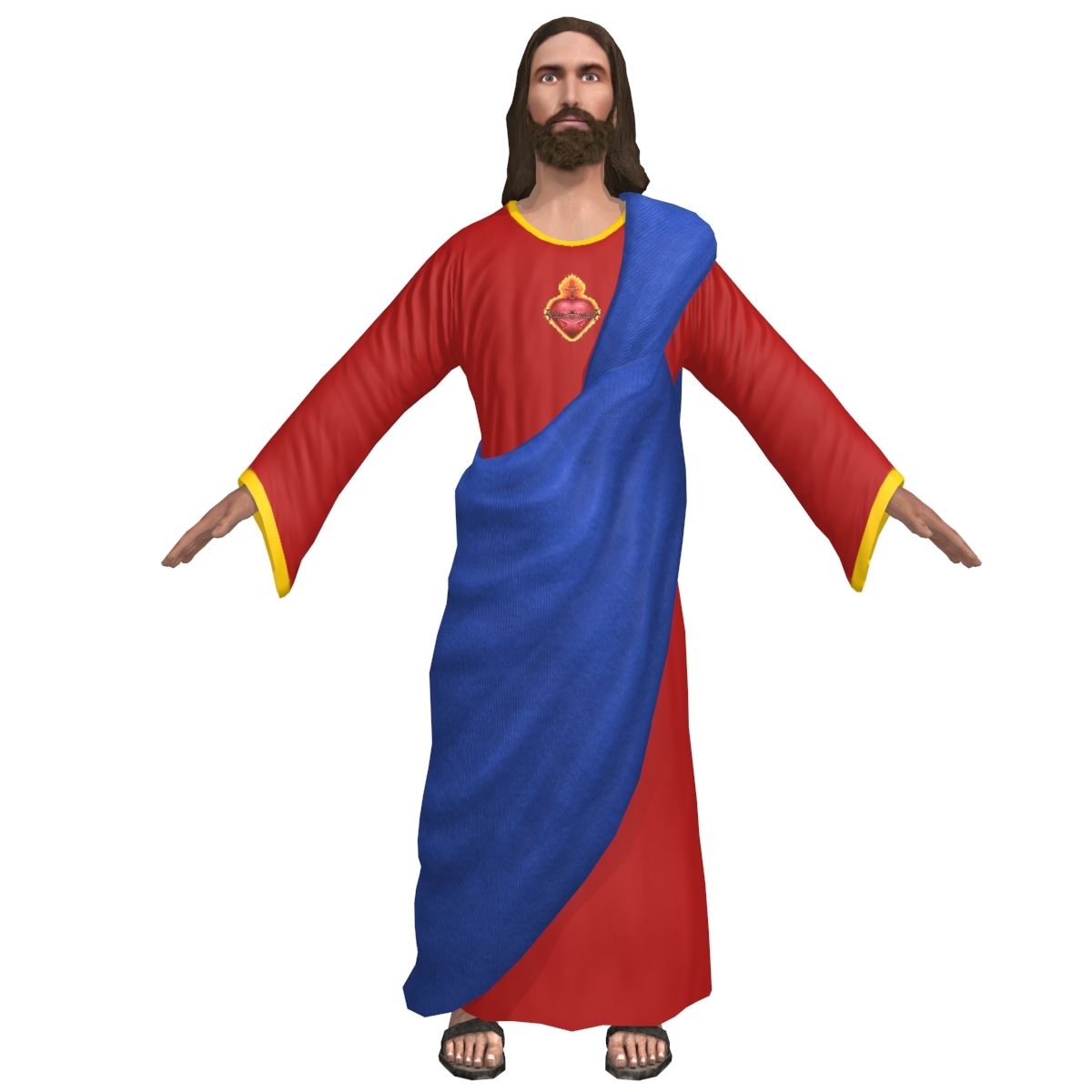 3D модель Иисус Христос V1 - TurboSquid 1233007