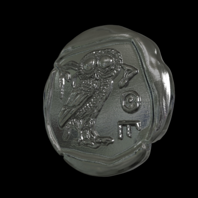 3D model coin print athena - TurboSquid 1233139