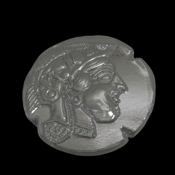 3D model coin print athena - TurboSquid 1233139