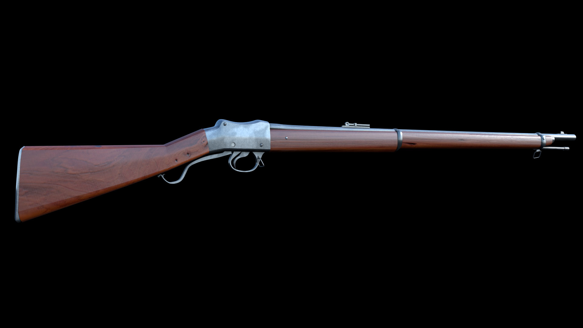Gun ww1 3D model - TurboSquid 1233152