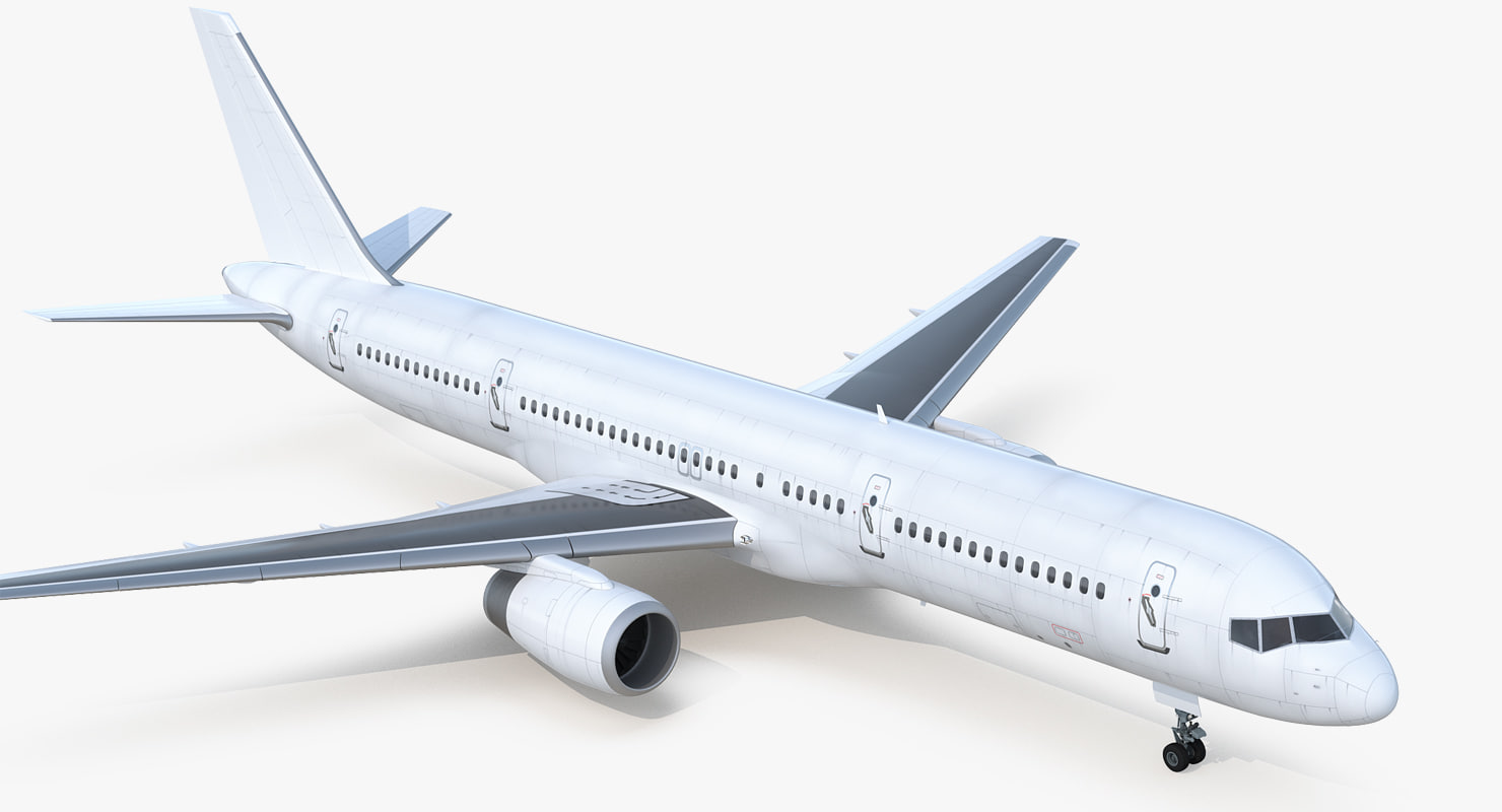 Boeing 757-200 generic 3D model - TurboSquid 1233437
