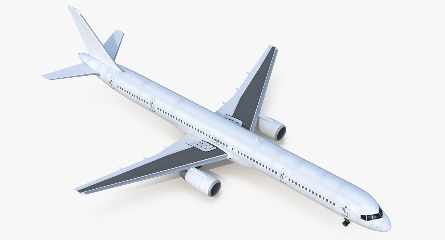 modelo 3d Boeing 757-300 Genérico - TurboSquid 1233441