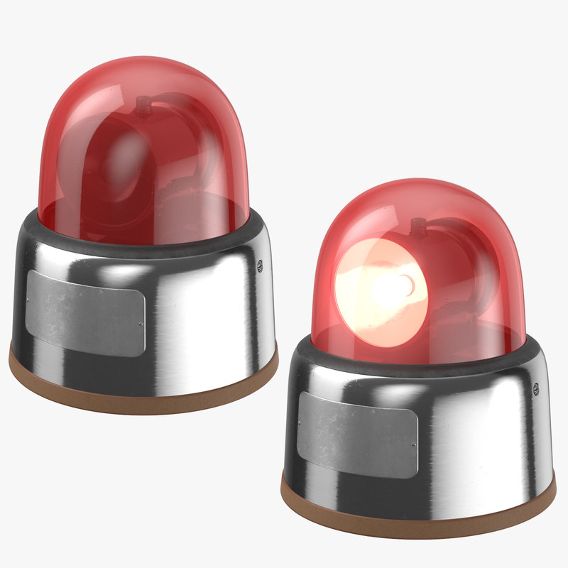 Red car lights 3D model - TurboSquid 1233464