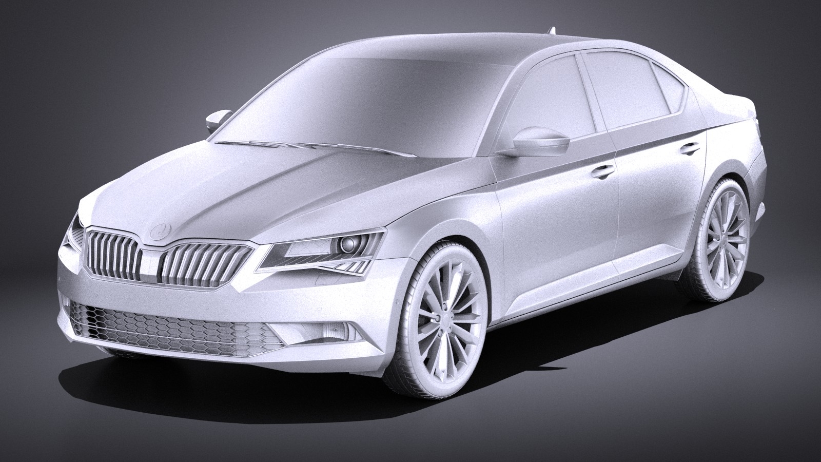 Skoda 2017 superb 3D model - TurboSquid 1233566
