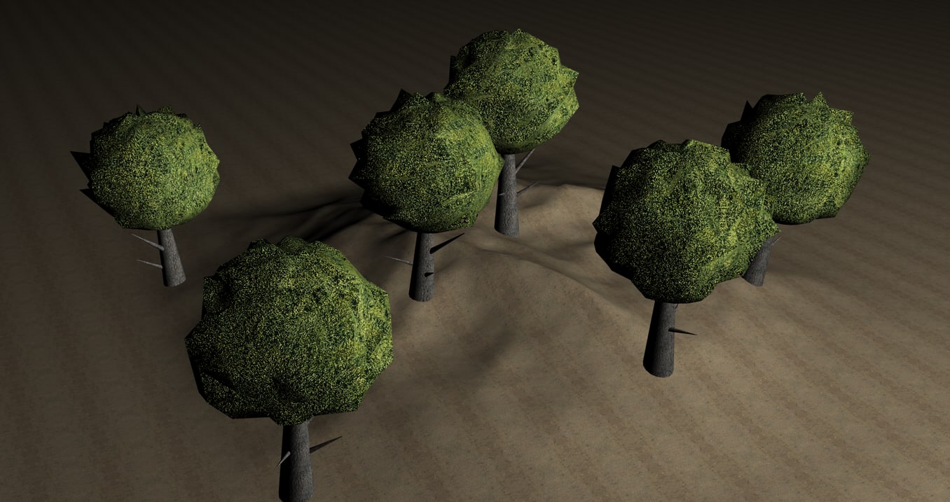 Tree environment 3D - TurboSquid 1233649