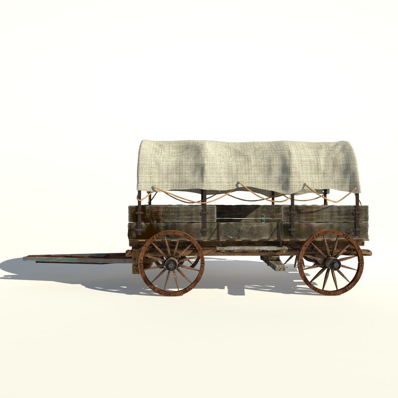 Wagon 3D model - TurboSquid 1233820