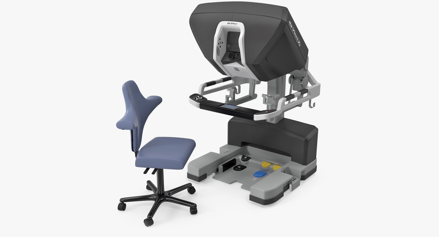3D surgeon console da vinci model - TurboSquid 1233854