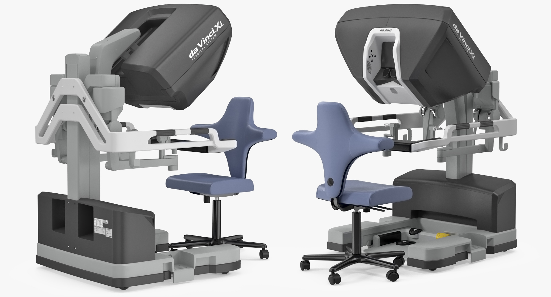 3D surgeon console da vinci model - TurboSquid 1233854