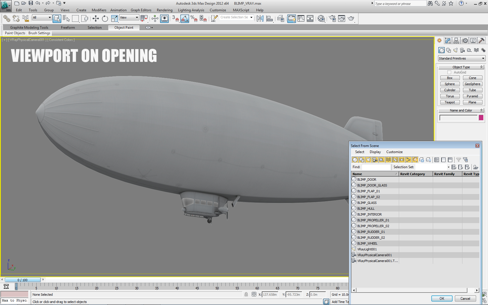 3D low-poly generic blimp - TurboSquid 1233908