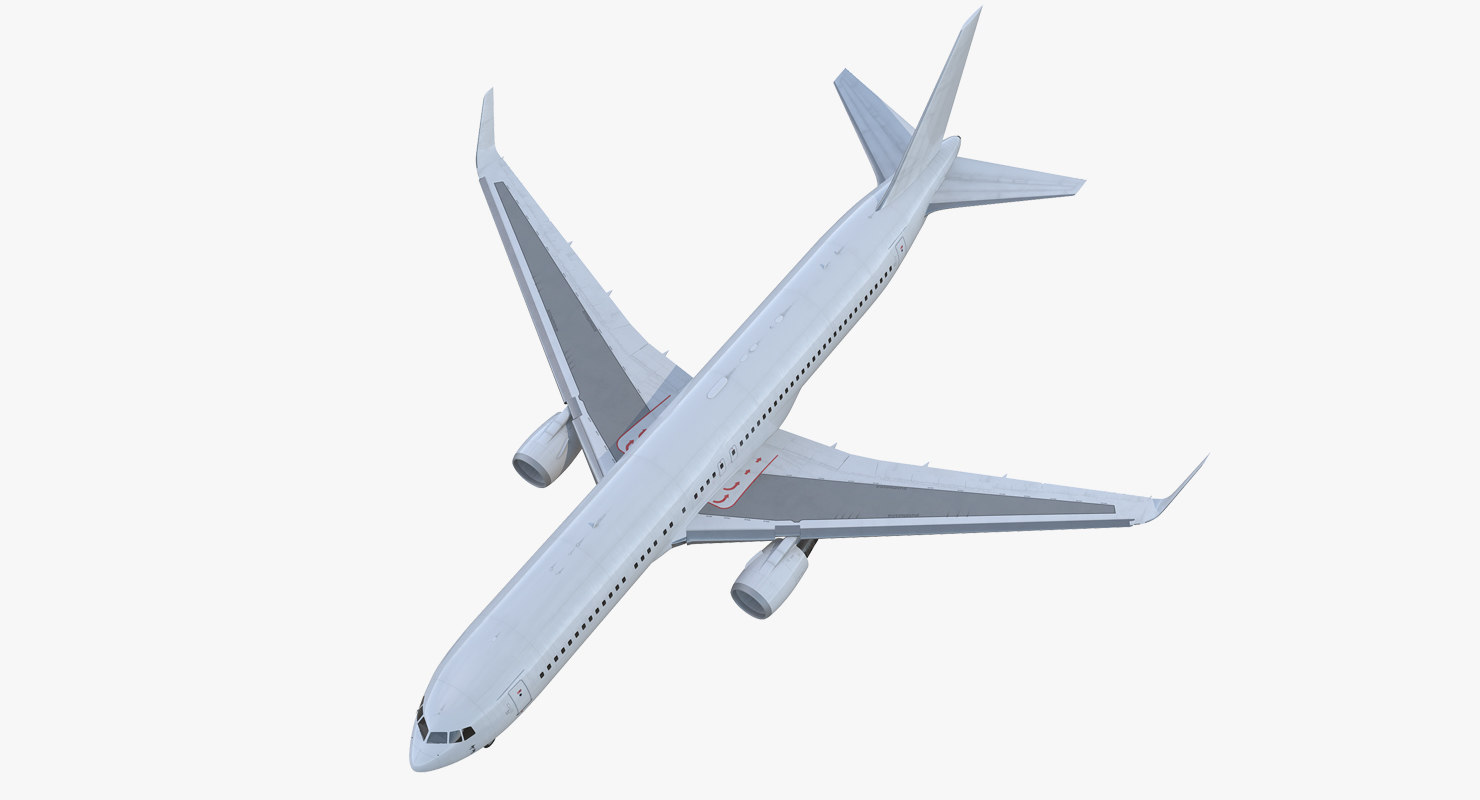 Boeing 767-300er generic rigged 3D model - TurboSquid 1234036