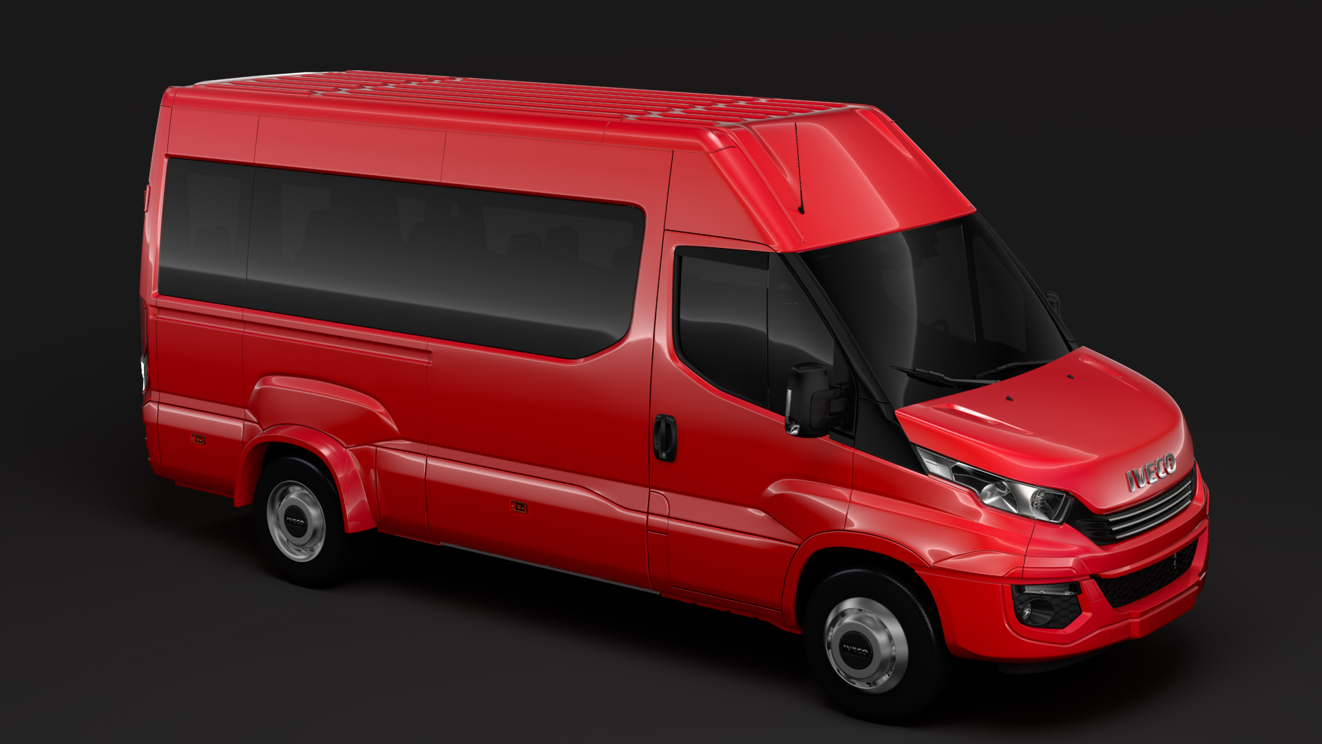 Iveco Daily Minibus L3H2 2017 3D-Modell - TurboSquid 1234116