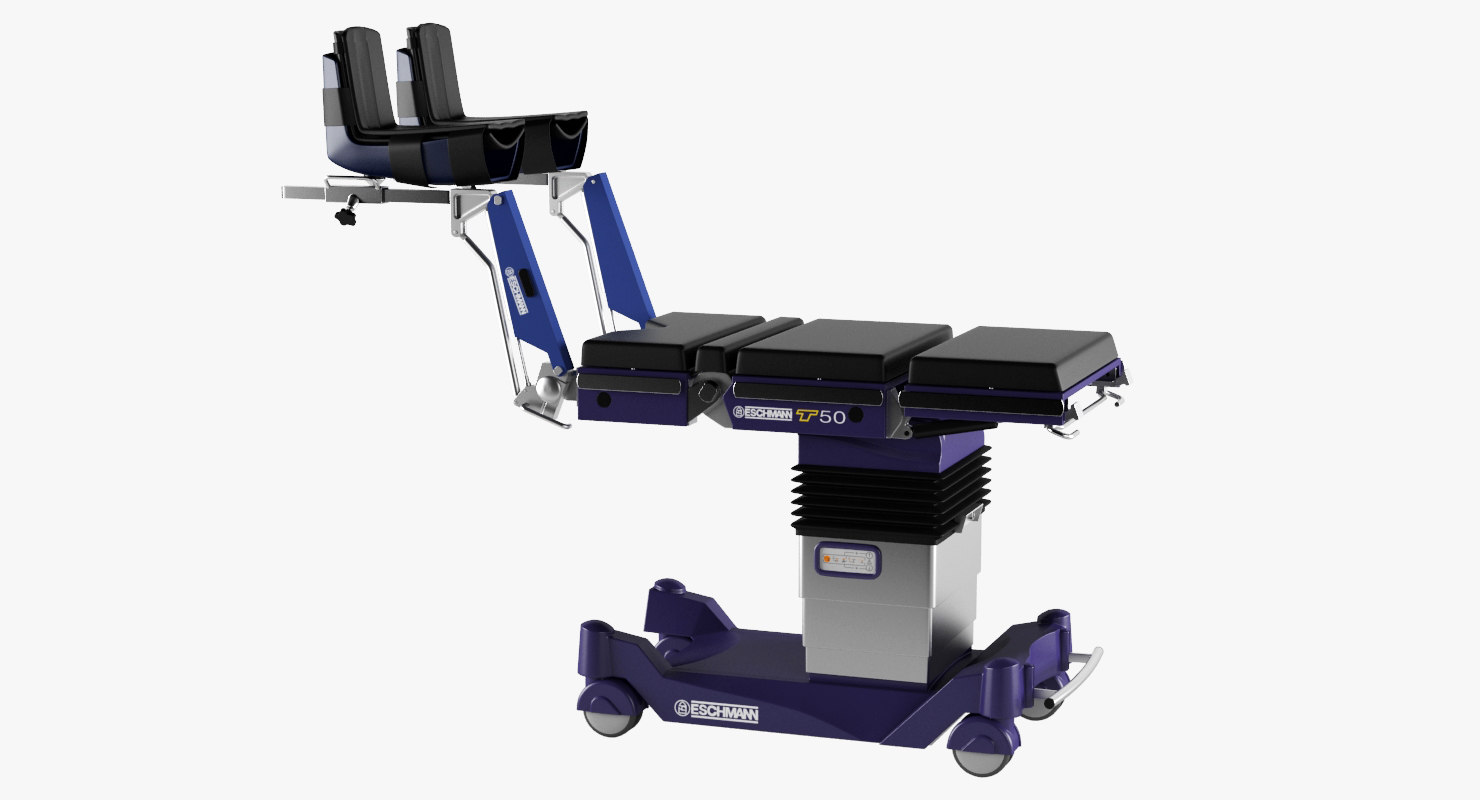 Operating table eschmann t50 3D model - TurboSquid 1234137