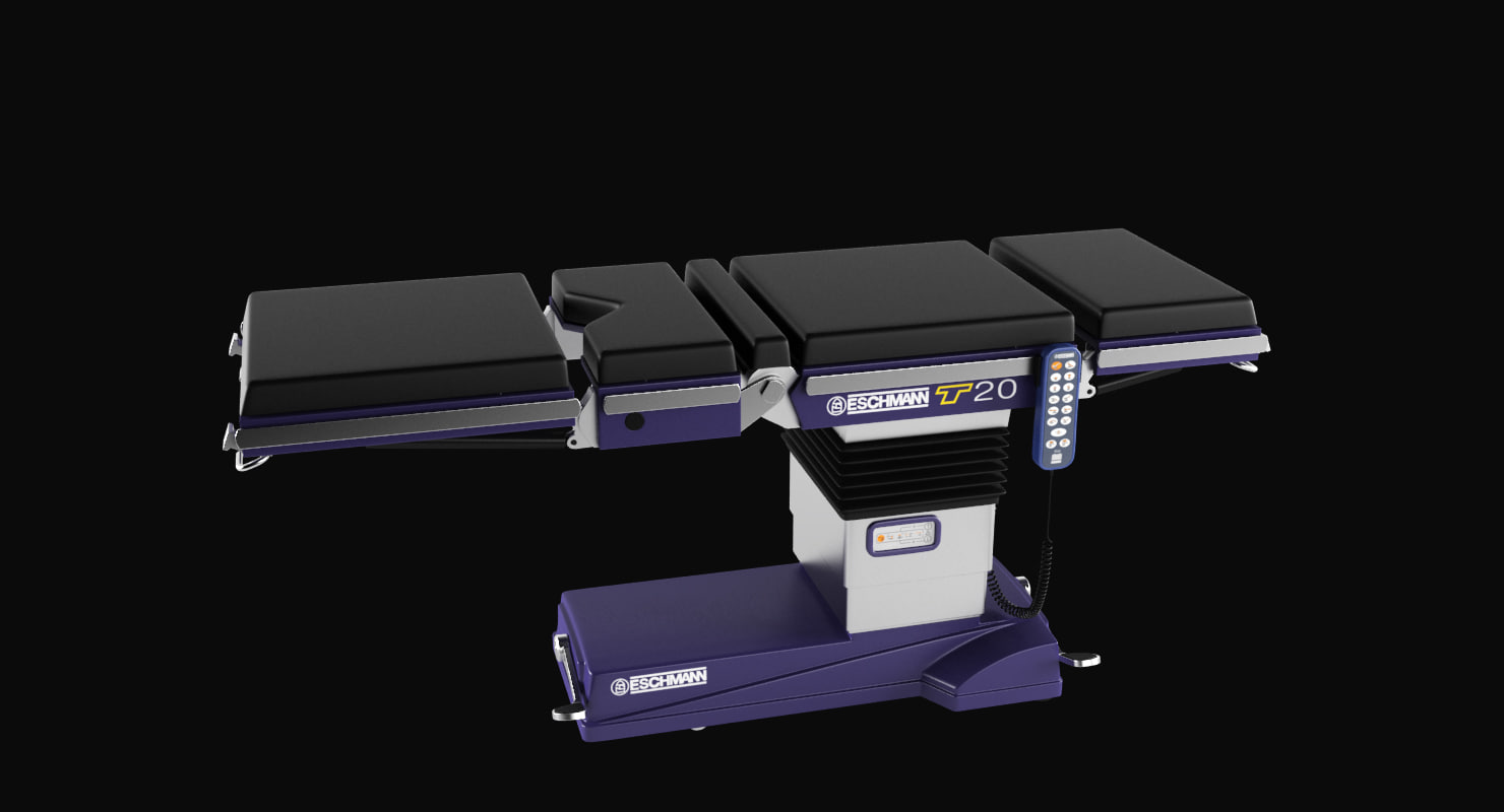 Operating table eschmann t20 3D - TurboSquid 1234140