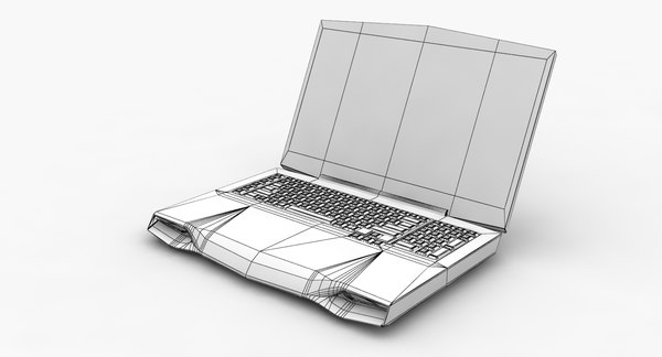 Laptop alienware m18x 3D model - TurboSquid 1234179