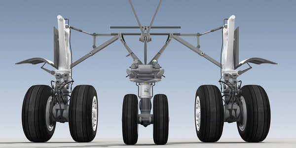 3D boeing 737 landing gears model - TurboSquid 1234207