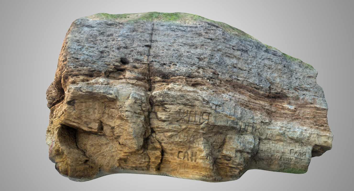 3D limestone lettering2 - TurboSquid 1234423