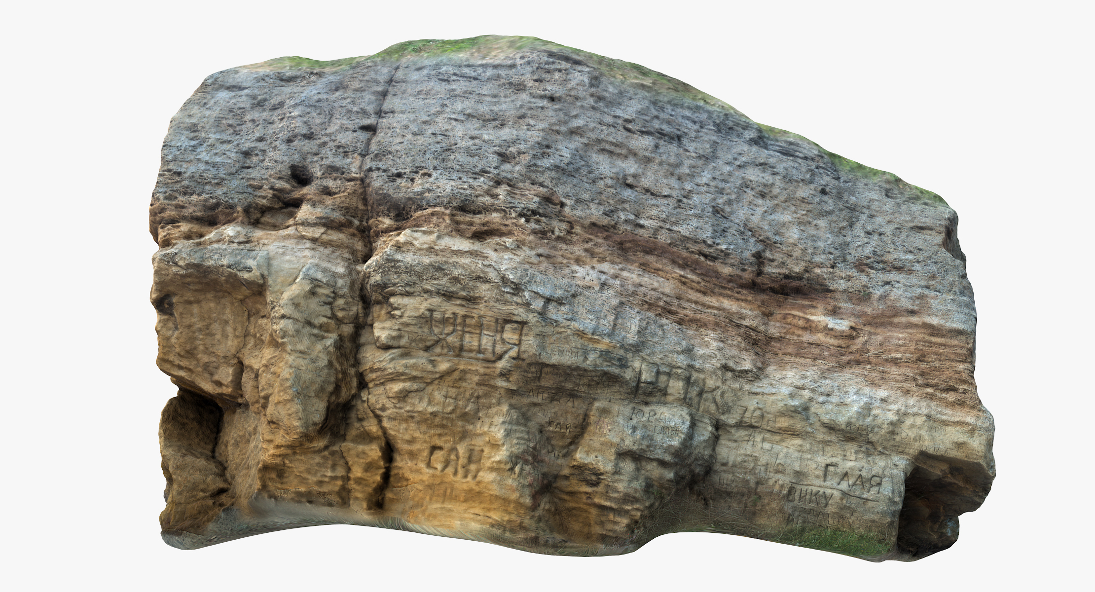 3D limestone lettering2 - TurboSquid 1234423