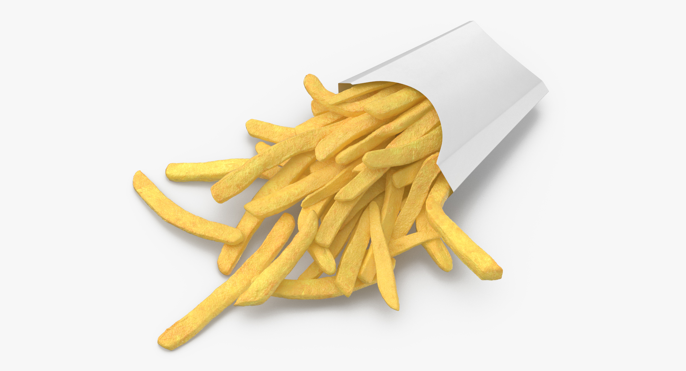 3D fries model - TurboSquid 1234490