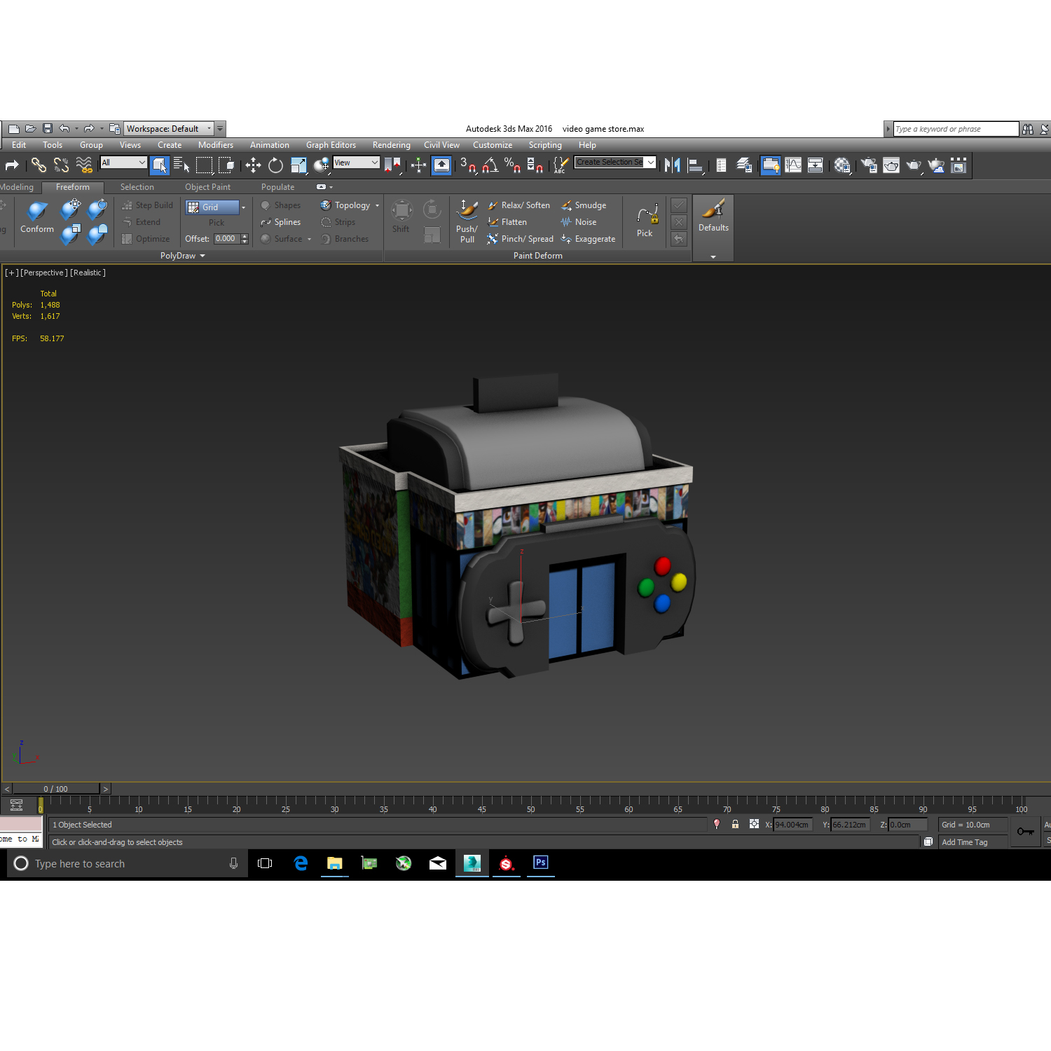 3D model video games store - TurboSquid 1234789