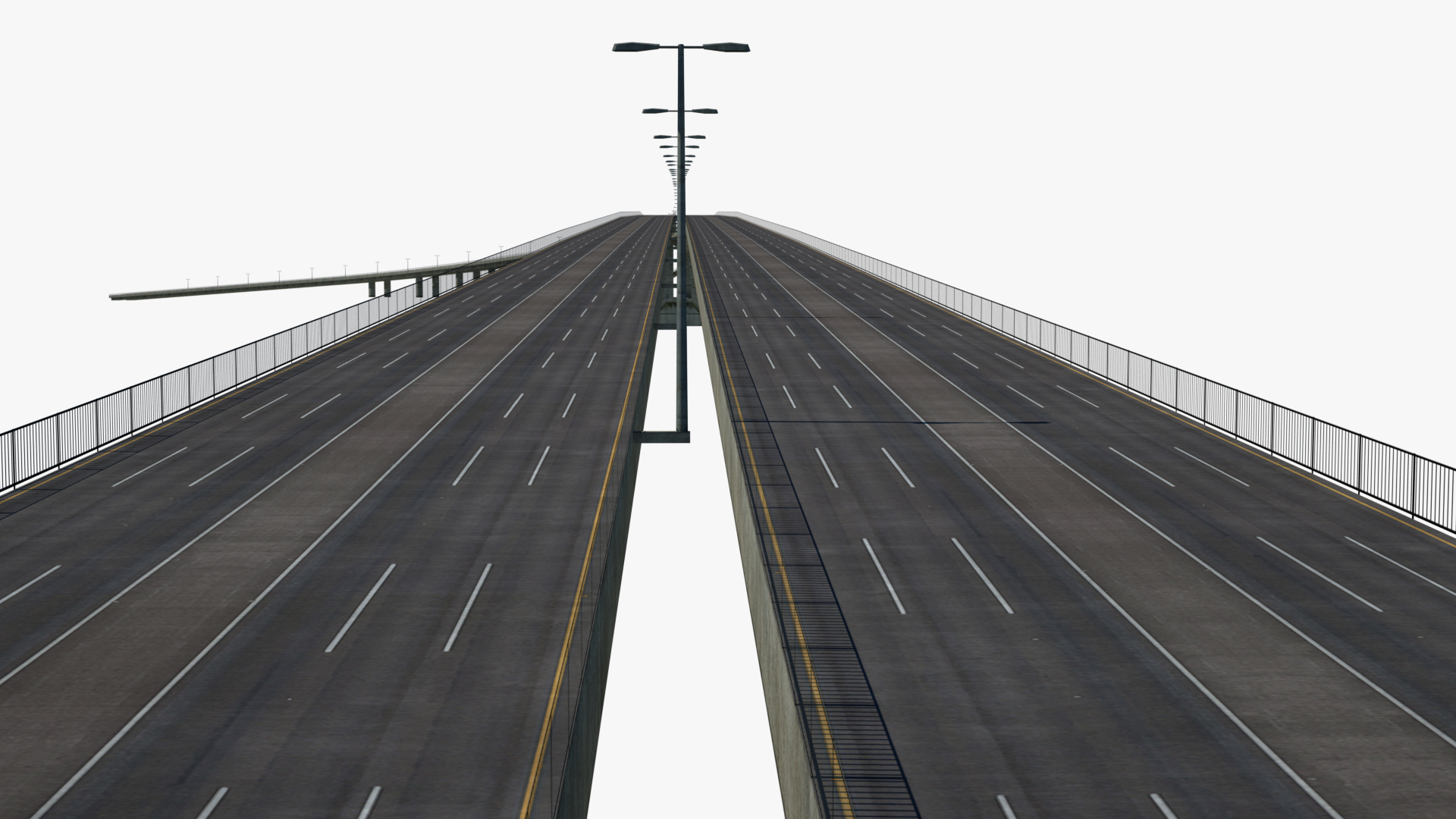 3D highway bridge model - TurboSquid 1234878