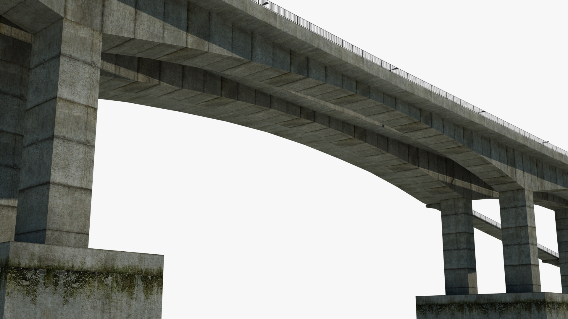 3D highway bridge model - TurboSquid 1234878