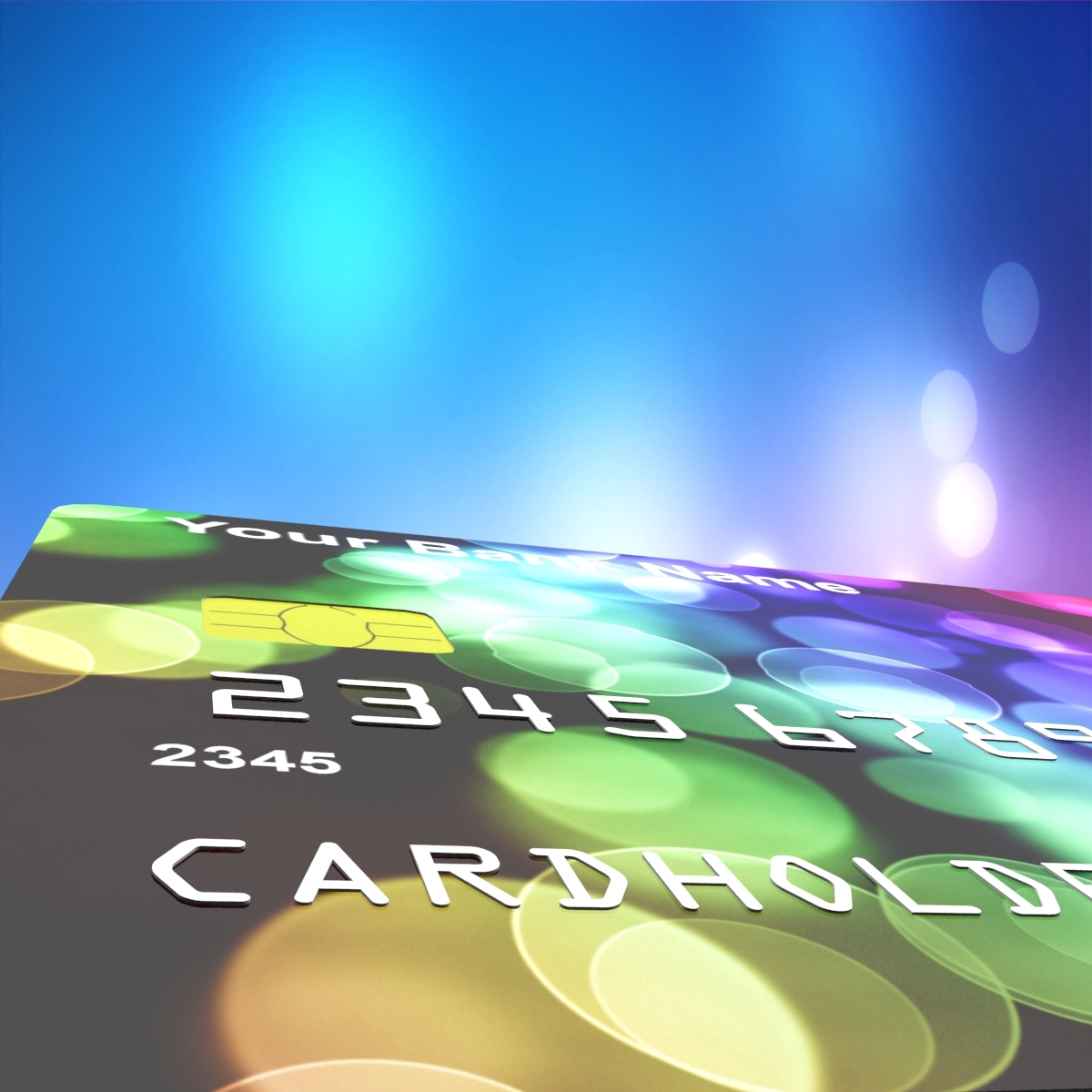 3D credit card model - TurboSquid 1234913