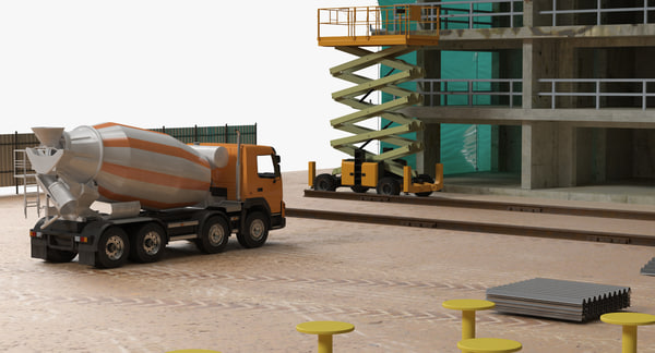 3D building construction equipment - TurboSquid 1235069