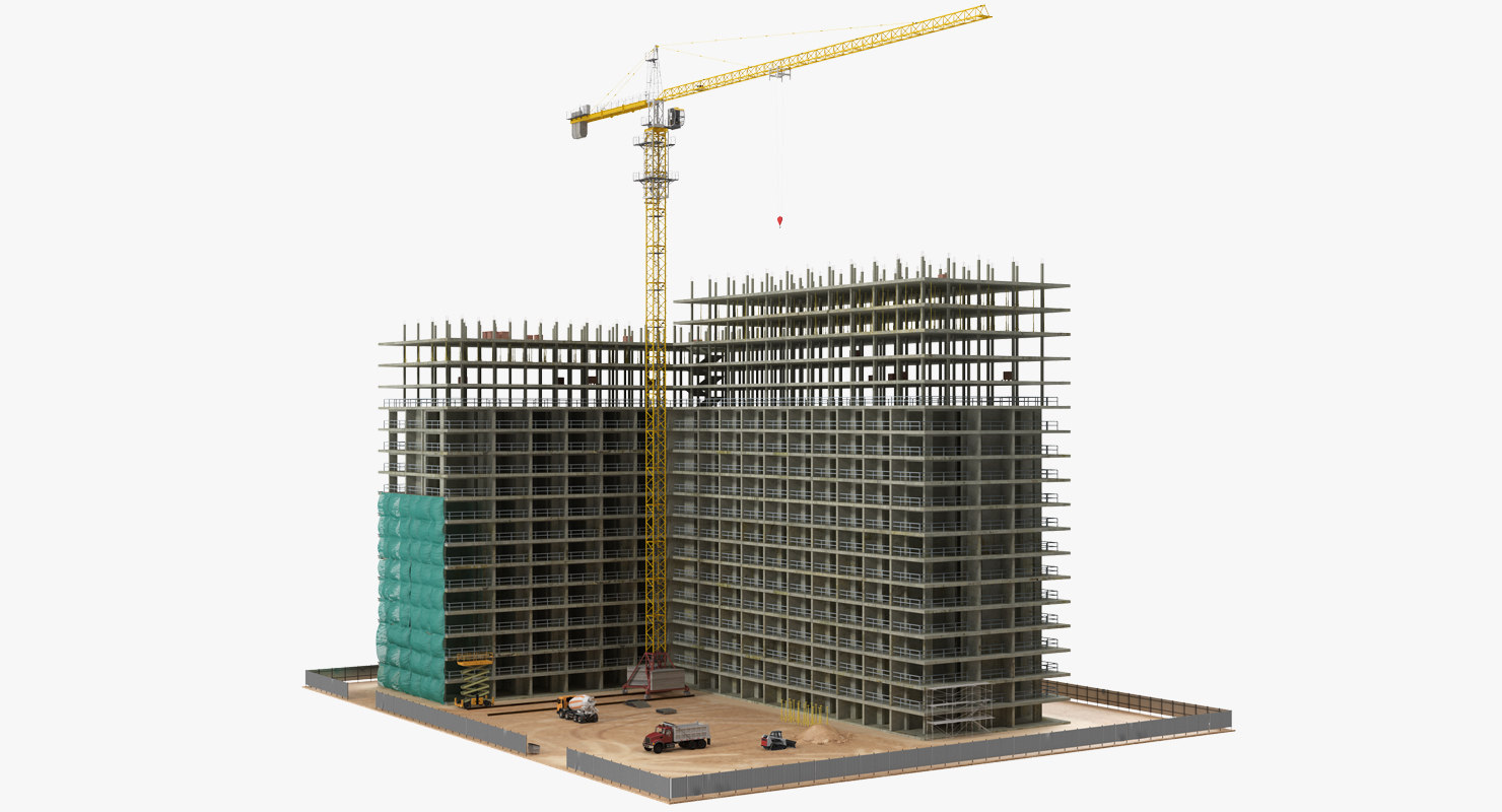 3D building construction equipment - TurboSquid 1235069