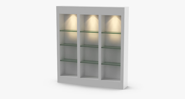 3D model display racks retail shelfs - TurboSquid 1235136