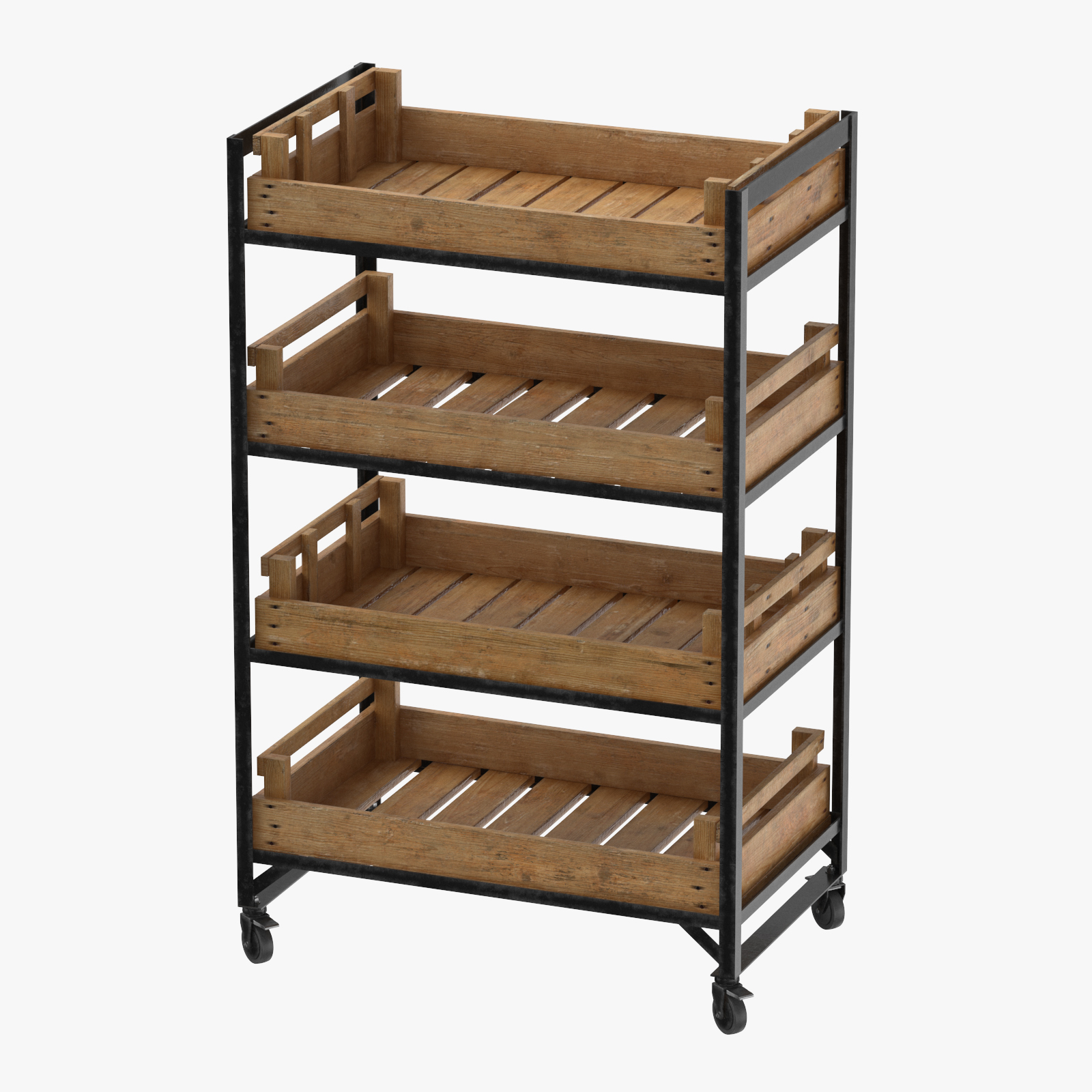 3D model display racks retail shelfs - TurboSquid 1235136