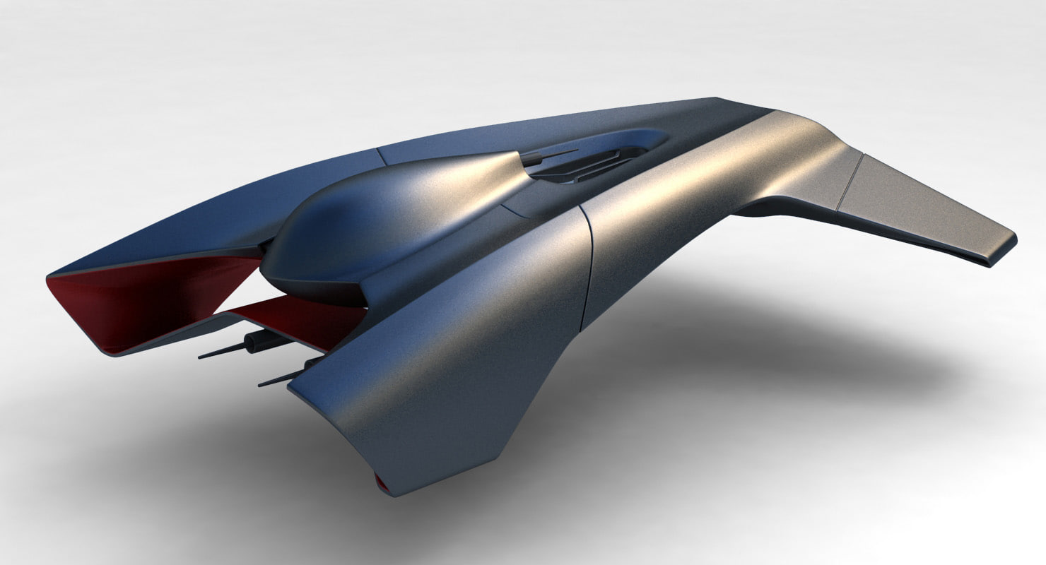 Spaceship 3D model - TurboSquid 1235203
