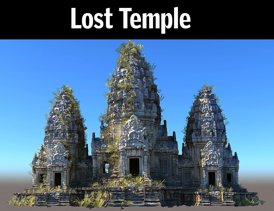 3D lost temple hd - TurboSquid 1235347