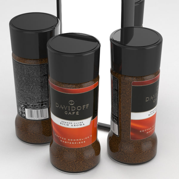 Davidoff coffe 3D model - TurboSquid 1235364